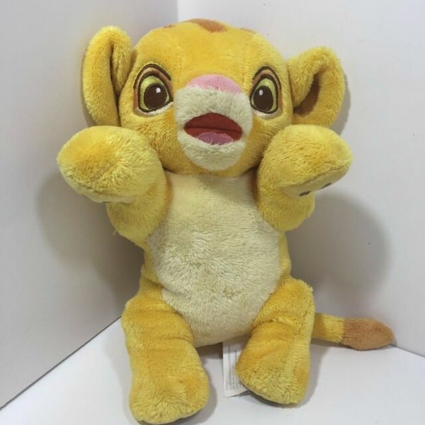 10" Disney Parks Babies Lion King Baby Simba Plush Doll Swaddle Leaf ...
