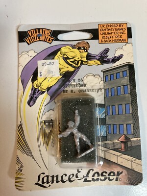 Lance & Laser Villains and Vigilantes Pewter Miniature V & V 26 New | eBay