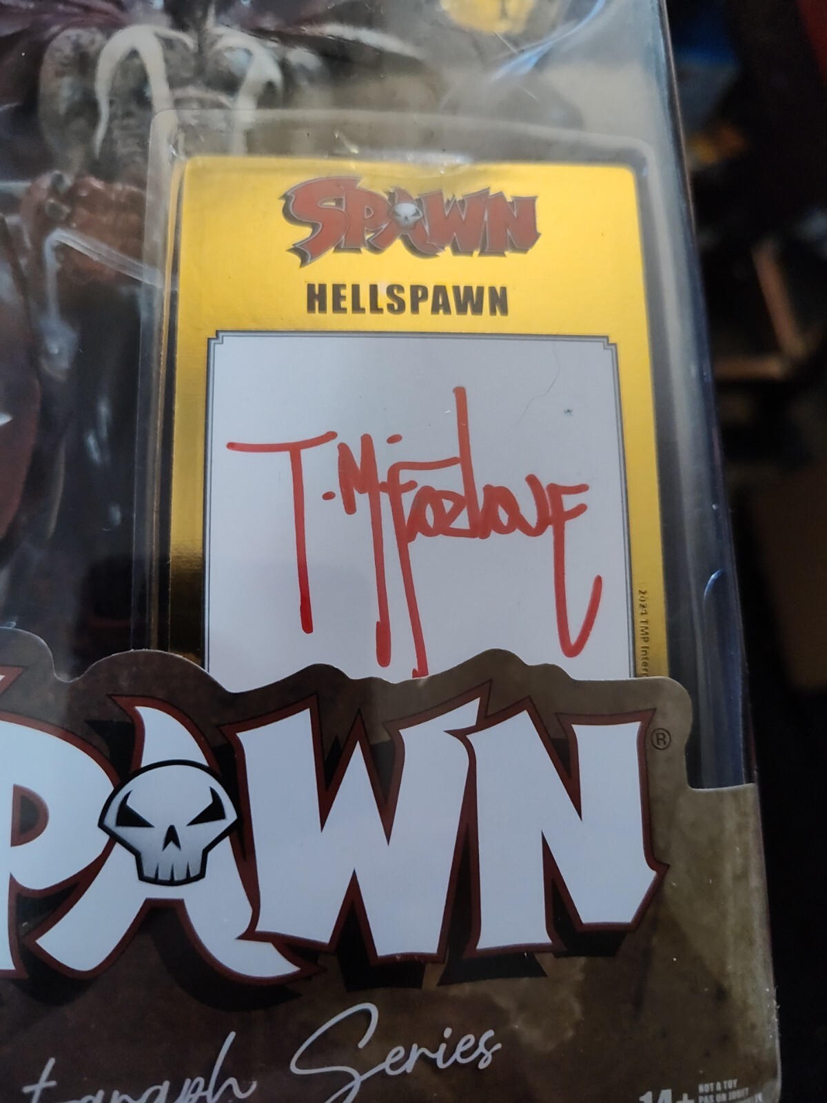 30th Anniversary Spawn Todd McFarlane Gold Label Autograph Series ...