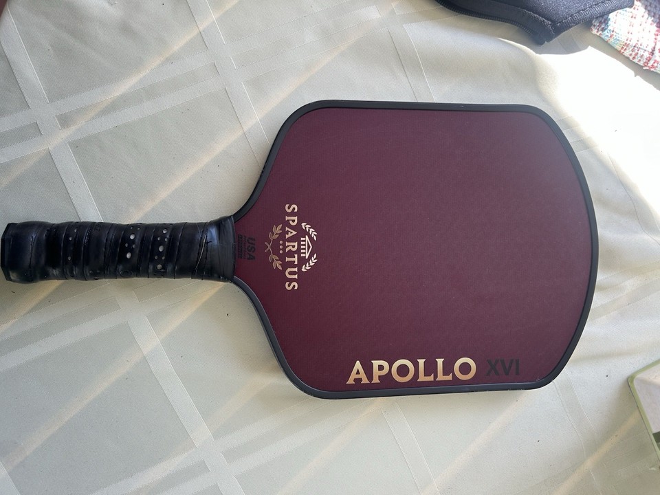 Spartus Apollo 16mm Kevlar Dupont Pickleball Paddle | eBay
