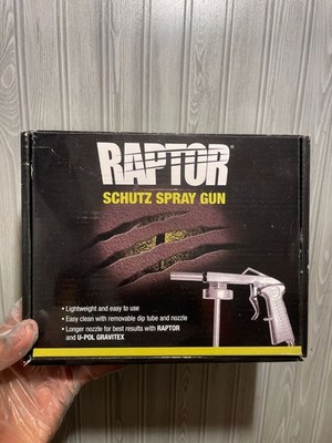 U-POL Raptor Truck Bed Liner Spray Gun GRAVITEX SCHUTZ Air Applicator ...
