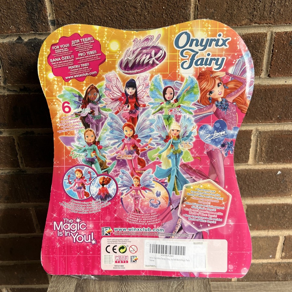 Witty Toys Winx Club World Of Winx Tecna Dreamix Fairy Doll NIB | eBay