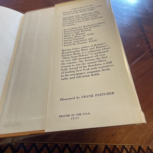 Heloise All Around the House Vintage 1965 Housekeeping Homemaking ...