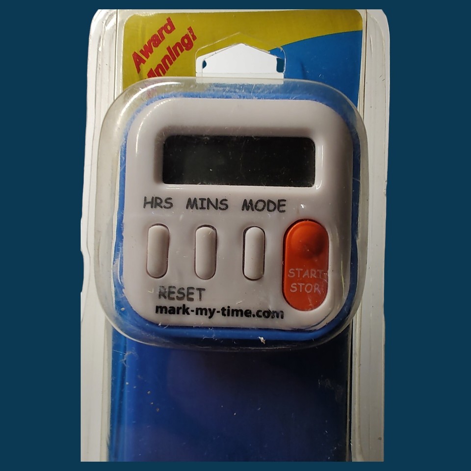 Mark-My-Time Digital Bookmark and Reading Timer Blue New Wow kids | eBay