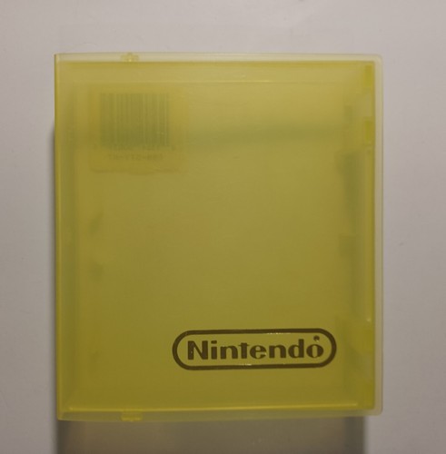 Nintendo Official Yellow Plastic Protection Cartridge Case NES Free ...