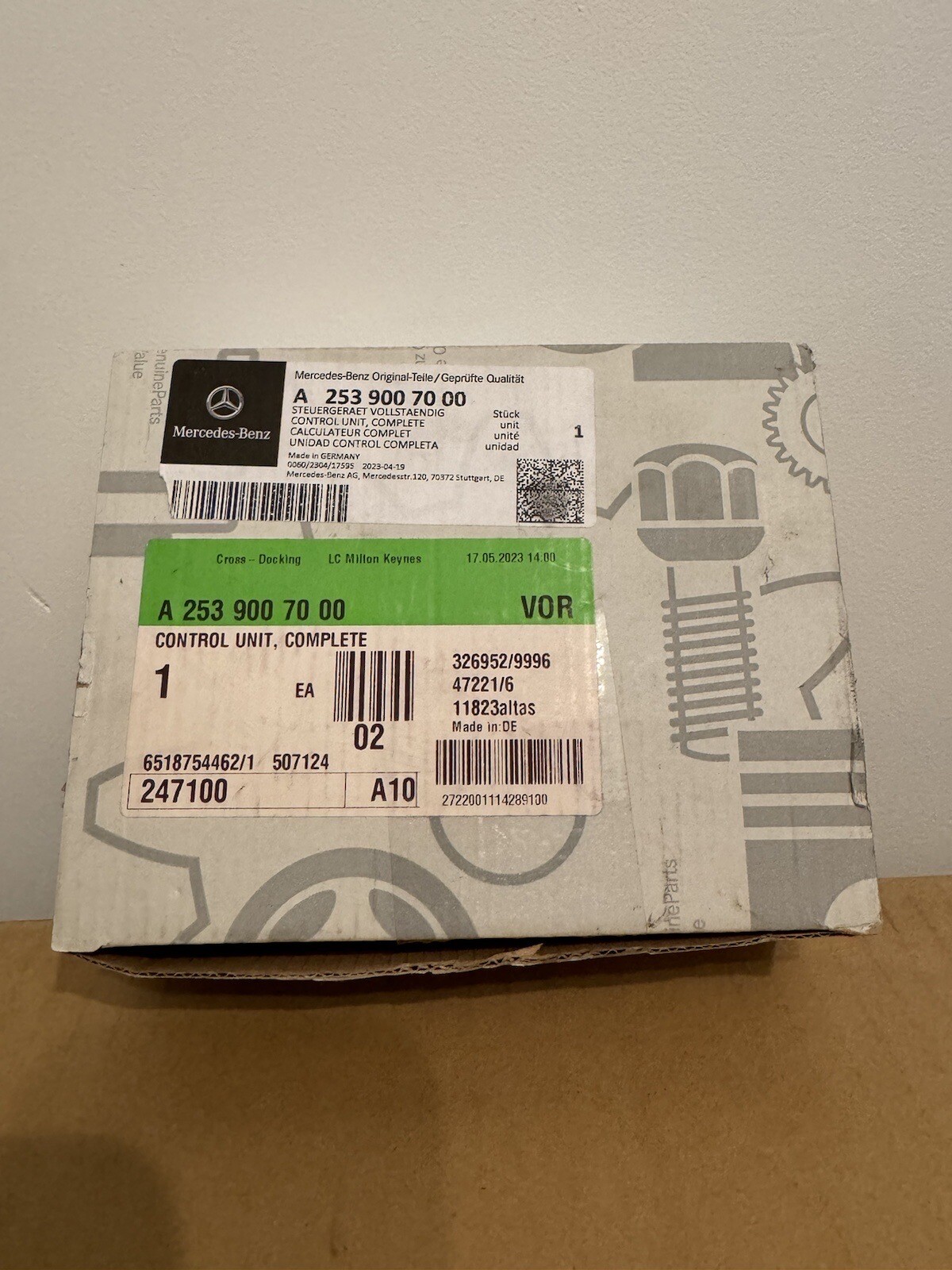 A2539007000 LED Headlight Control Module Unit Fit for MERCEDES GLC W253 ...