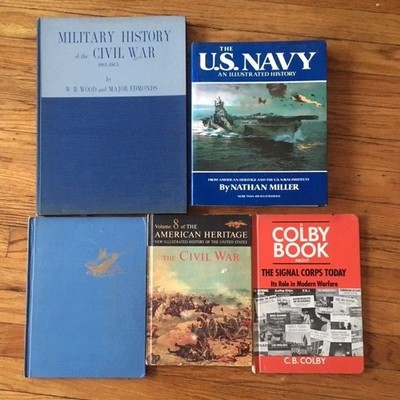 LOT of Military / Navy Historical books, Civil war, WWII, WWI, history ...