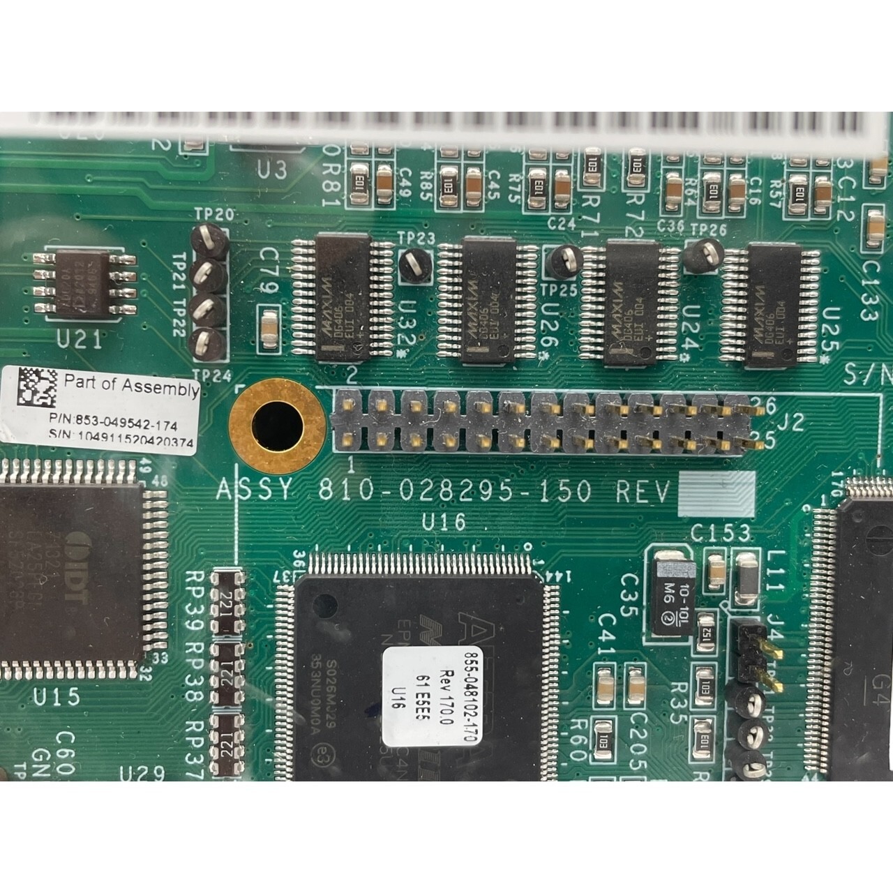 LAM RESEARCH 853-049542-174 24 CHANNEL TEMP CONTROLLER 810-028295-150 ...