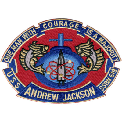 SSBN-619 USS Andrew Jackson Patch | eBay