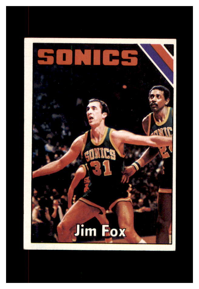 1975-76 TOPPS BASKETBALL SEATTLE SUPERSONICS #164 JIM FOX | eBay