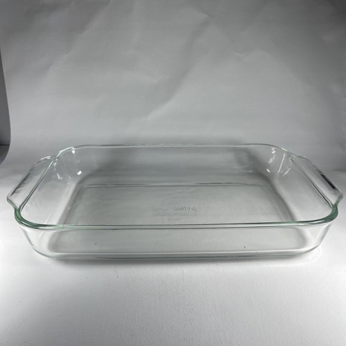Pyrex 233-R Clear Glass 3 Quart 13 X 9 X 2 Casserole Baking Dish ...