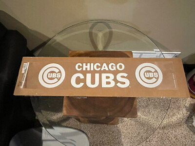 Chicago Cubs DIE-CUT Large Vintage DECAL 25”x5” FOR WINDOWS HIGH ...