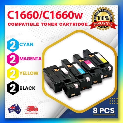 8x Non-OEM Toner Cartridge C1660w For Dell C1660 C1660w Printer | eBay