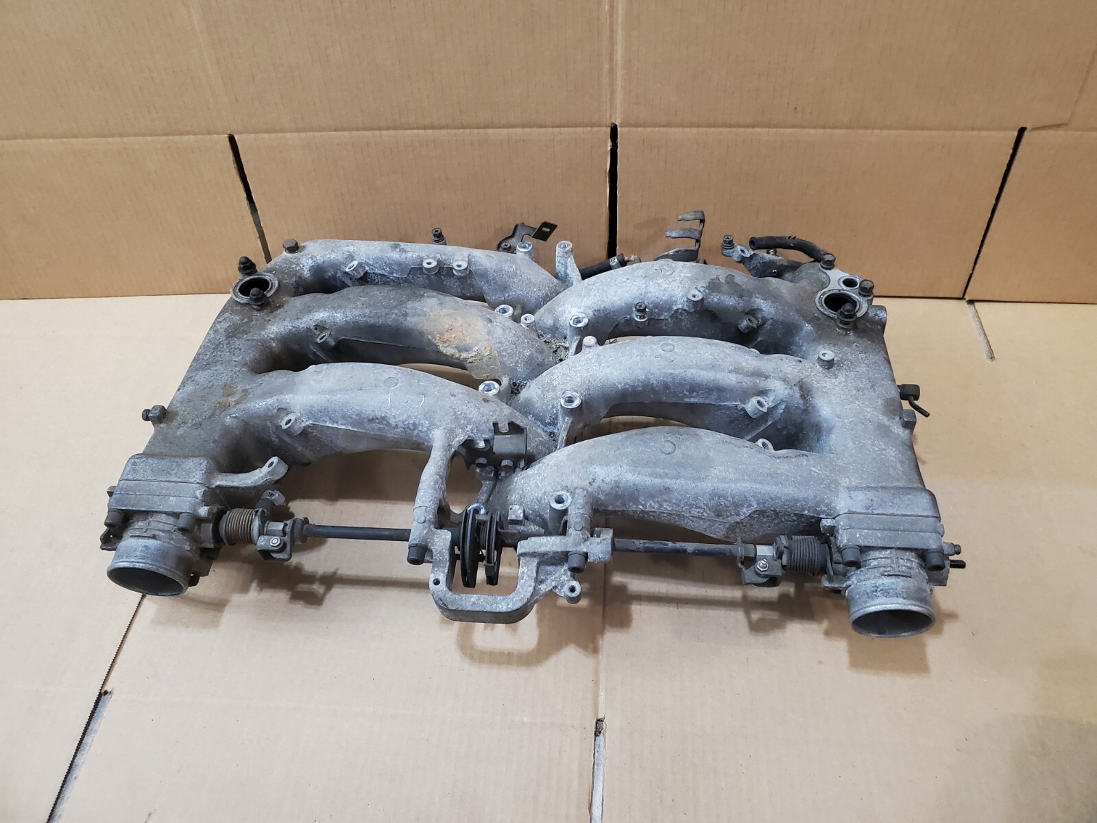 90-96 Nissan 300zx Z32 OEM VG30DE Upper Intake Manifold Plenum | eBay