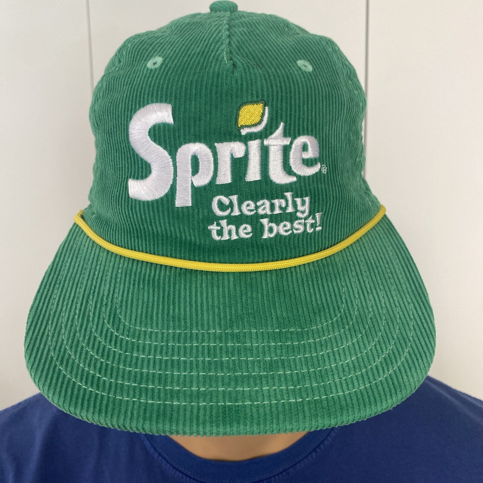 Sprite Clearly The Best Coca-Cola Corduroy Green Hat … - Gem