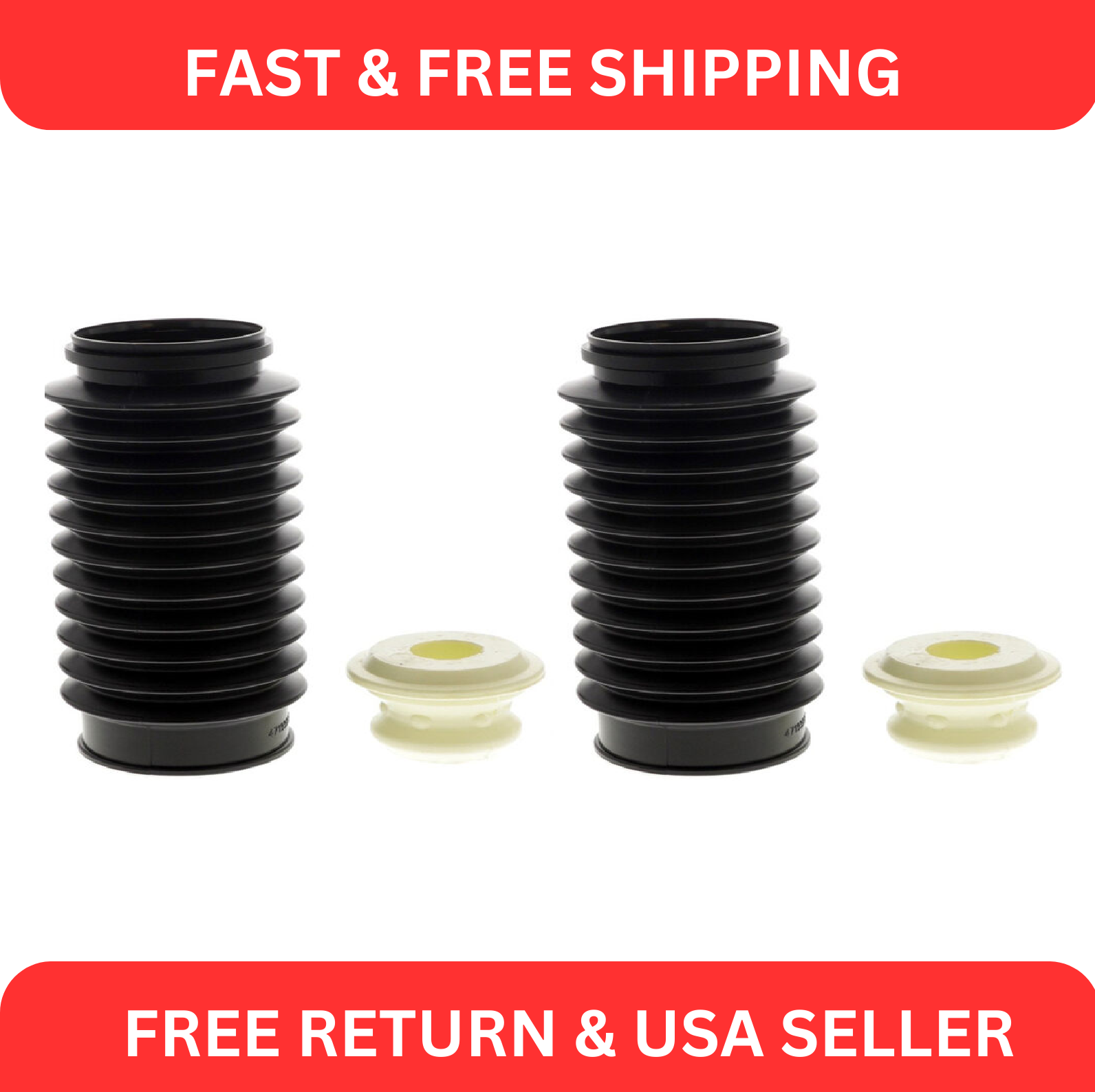 KYB Front or Rear SUSPENSION SHOCKS STRUTS BELLOW DUST BOOT BUMPER BUMP ...