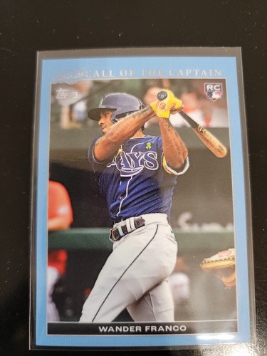 2022 Topps Wander Franco "Derek Jeter Call of Capt" RC Card #16, Blue ...