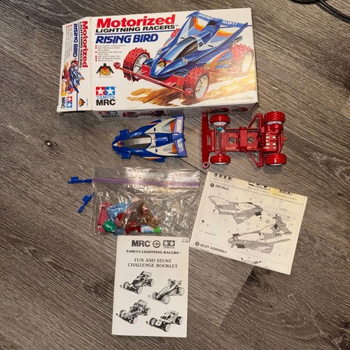 1989 Tamiya MRC Motorized Lightning Racers Rising Bird Car | eBay