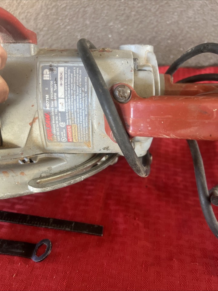 SKILSAW Worm Drive Circular Saw Mag 77 HD77M Tested | eBay