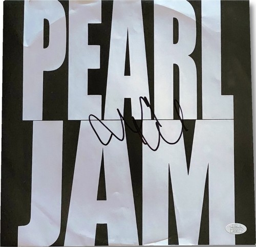 Mike McCready Signed Autographed Inner Album Sleeve Pearl Jam Ten JSA ...