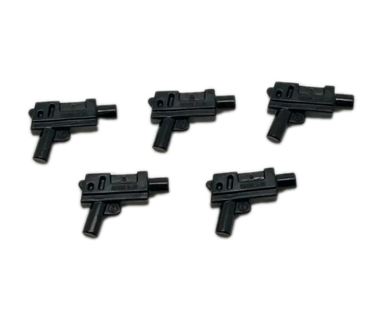 LEGO® Lot Of 5 Black Weapon Pistol Gun Part 62885 Minifigure Star Wars ...