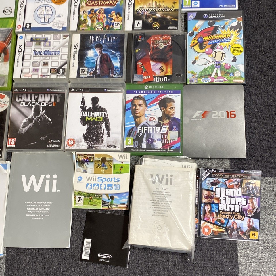 Empty Video Game Cases ONLY Nintendo PS2 PS3 PS4, Xbox 360, PC DVD Job ...