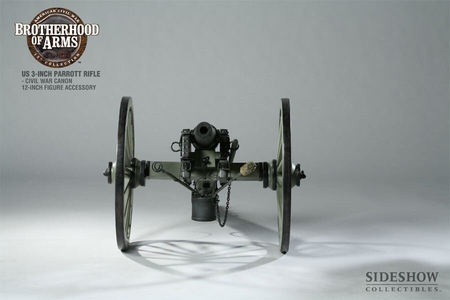 SIDESHOW COLLECTIBLES 1/6 BROTHERHOOD of ARMS 3" Parrott Rifle Civil ...