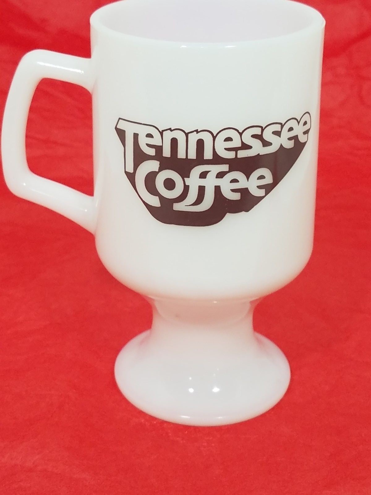 Tennessee Coffee George Dickel whiskey pedestal mug 1970s vintage ...