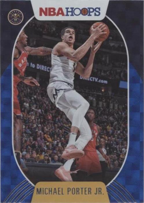2020-21 Panini NBA Hoops - Michael Porter Jr. #41 Hyper Blue for sale ...