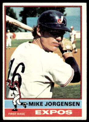 Mike Jorgensen 1976 Topps #117 Montreal Expos | eBay