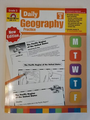 Daily Geography Practice Ser.: Daily Geography Practice Grade 3 by Evan ...