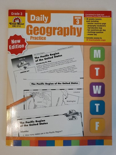 Daily Geography Practice Ser.: Daily Geography Practice Grade 3 by Evan ...