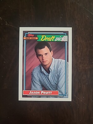 1992 Topps Jason Pruitt RC #246 Kansas City Royals Rookie Draft Pick | eBay