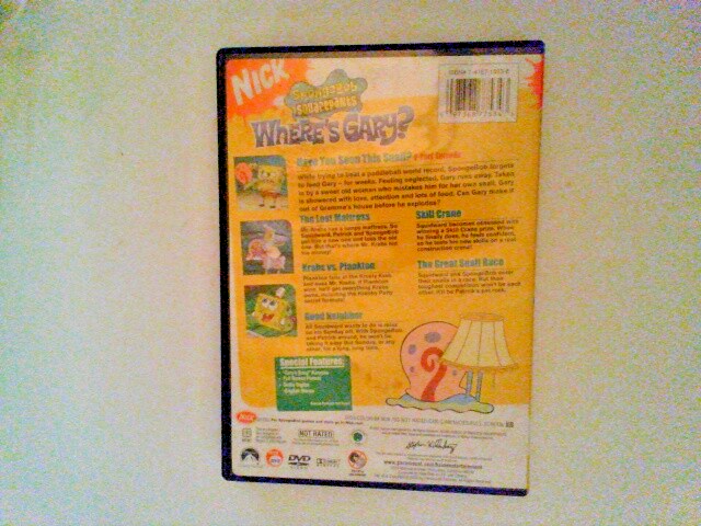 Spongebob Squarepants - Wheres Gary (DVD, 2005) for sale online | eBay