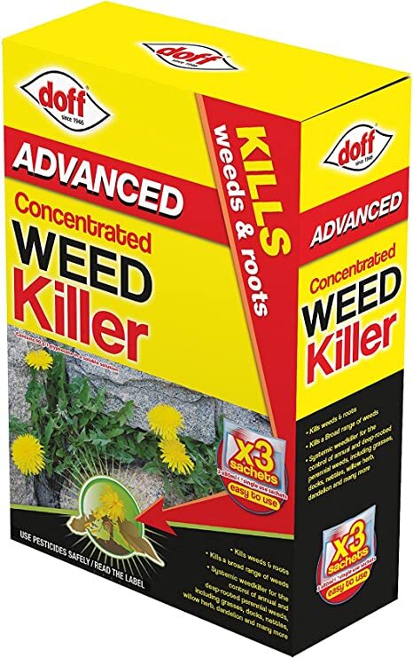 DOFF EXTRA STRONG WEEDKILLER ADVANCED CONCENTRATED ROOTS WEED KILLER ...