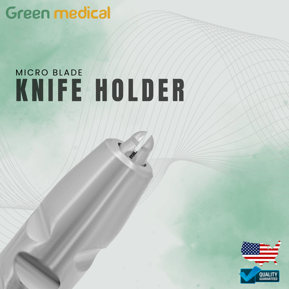 Micro Blade Holder Dental Scalpel Handle Periodontal Microsurgical ...