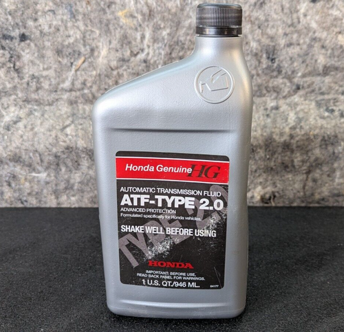 1 Quarts Genuine Honda Transmission Fluid ATF Type 2.0 - OEM! NEW ...