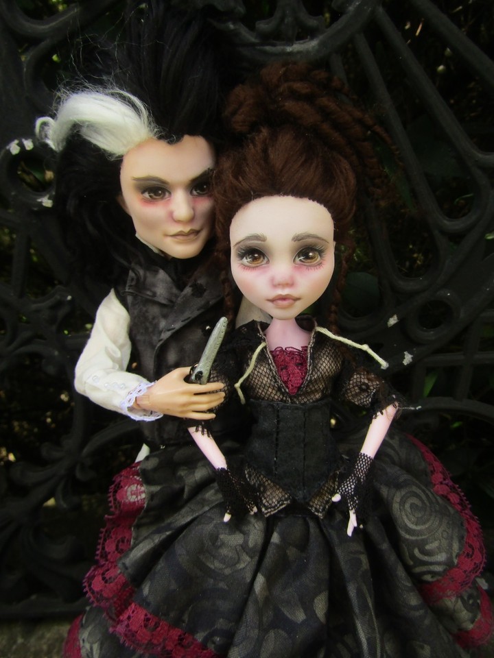 monster high ooak doll sweeney todd set | eBay Australia
