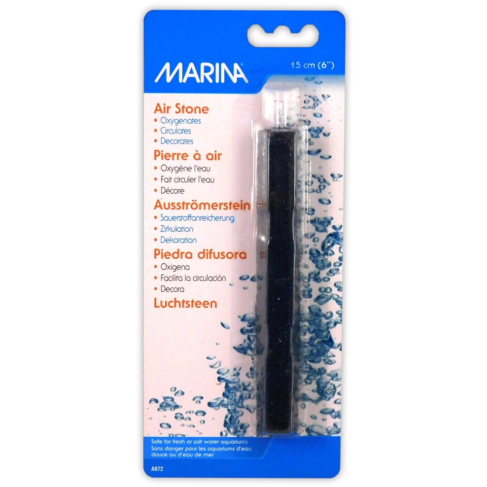 MARINA ELITE 4" 6" 12" LONG AIRSTONE DIFFUSER FISH TANK AQUARIUM ...