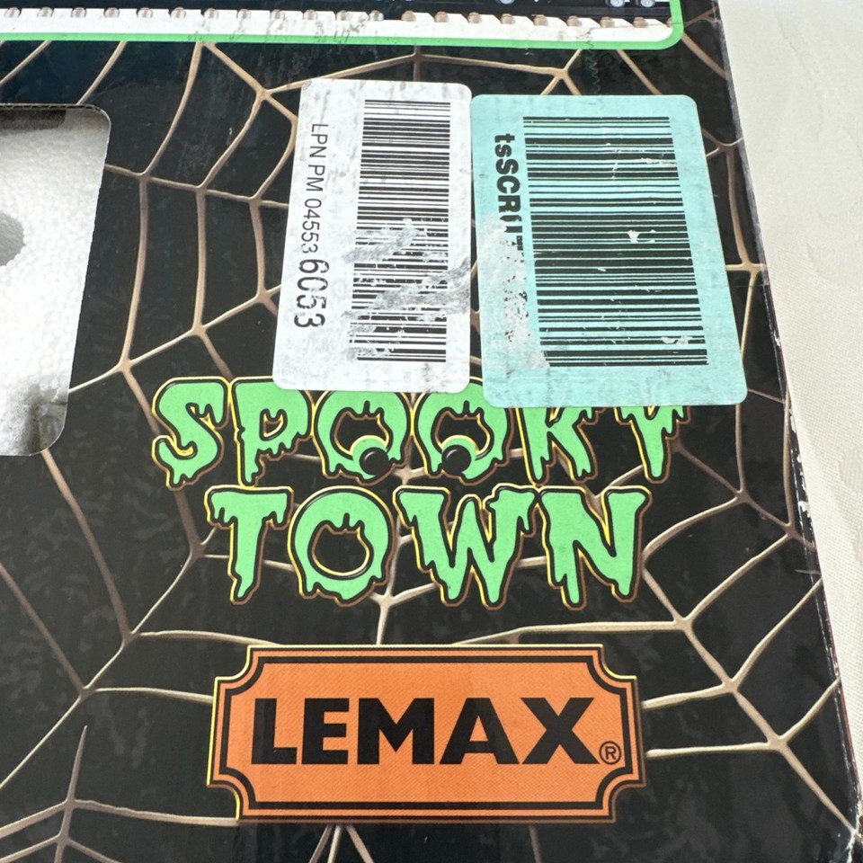LEMAX HALLOWEEN SPOOKY TOWN CRAZY CLOWN EXPRESS TRAIN in BOX- WORKS ...