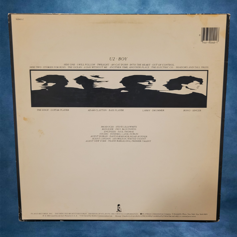 U2 - signed vinyl record - Boy - 4 signatures | eBay