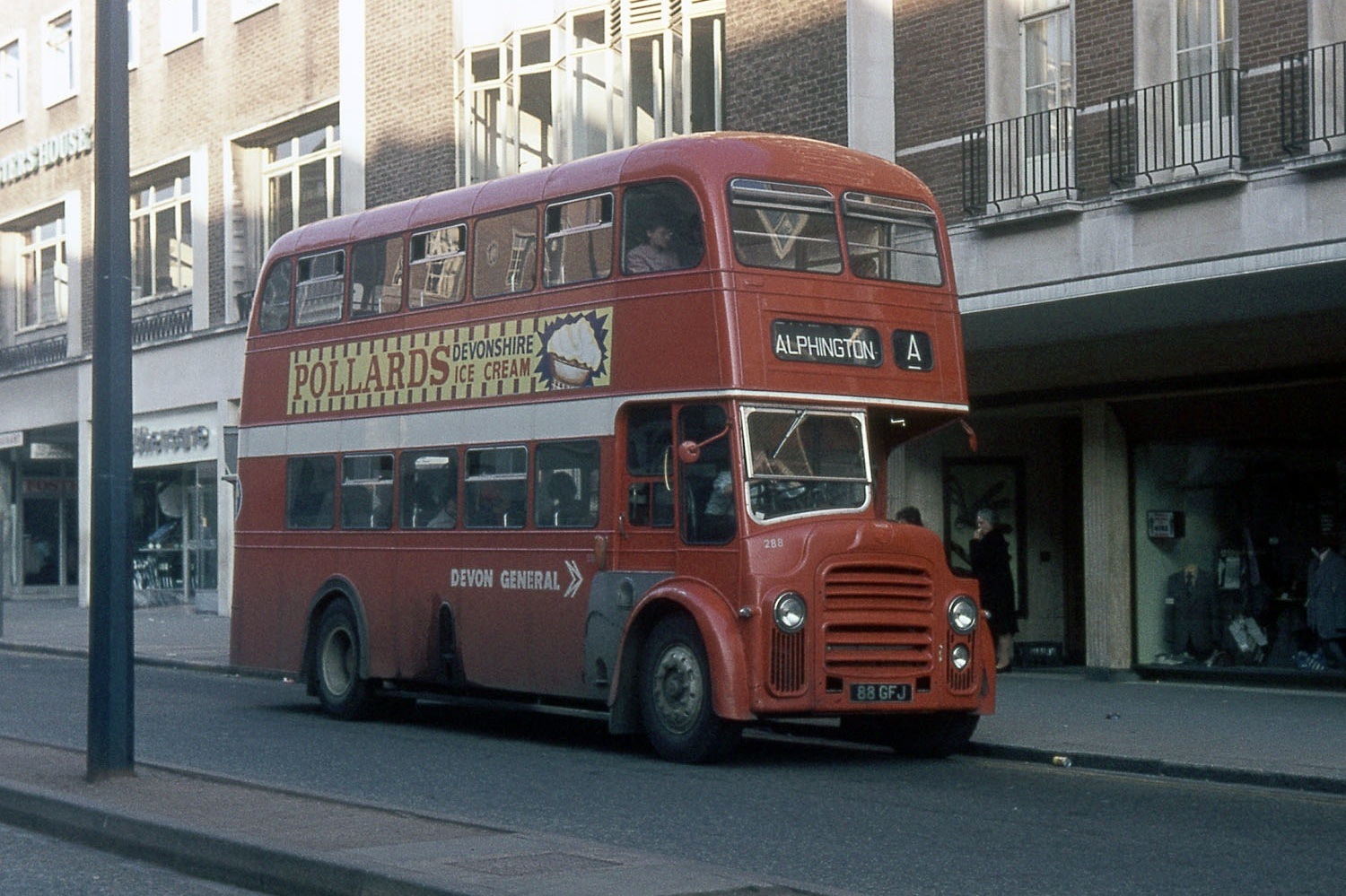 Devon General No.288 Exeter 1976 Bus Photo | eBay UK