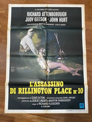 Y,MANIFESTO,2F,poster L'assassino di Rillington Place n.10,John Hurt ...