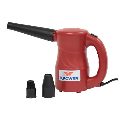 XPOWER A-2S RED Cyber Duster™ Multipurpose Powered Air Duster & Blower ...