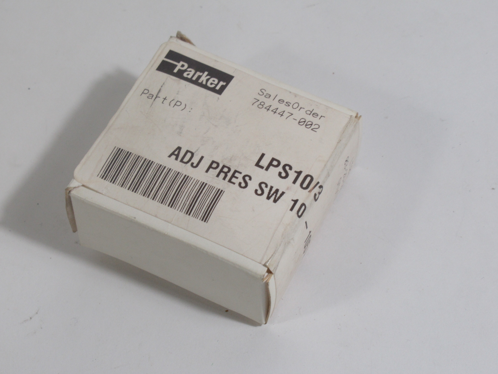 Parker LPS10/3 Electrical Pressure Switch 10-100psig 2Hz 5A 250V N.O/N ...