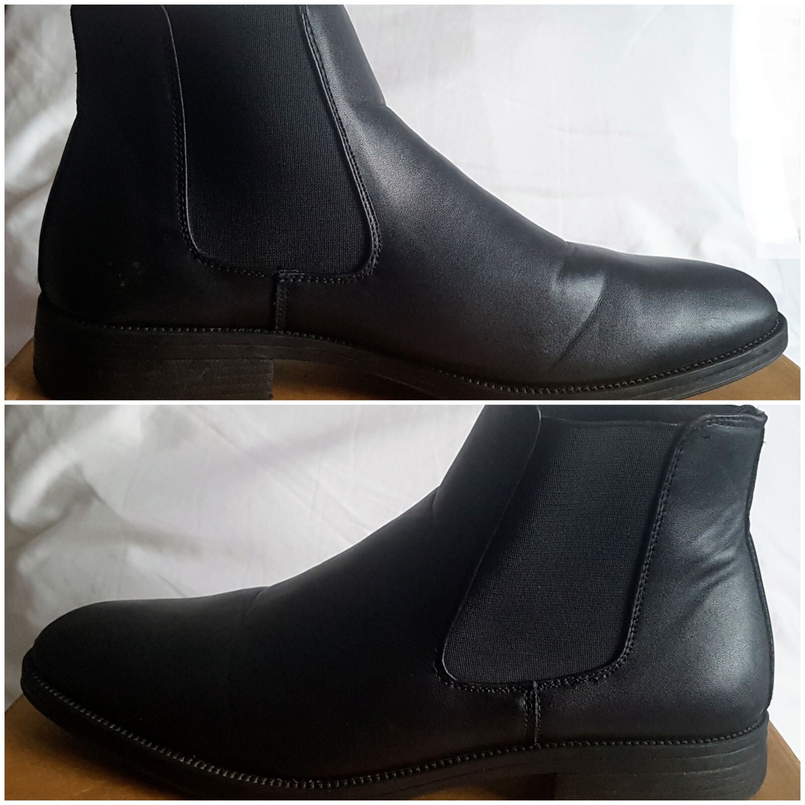 Pezatti Mens Black Chelsea Boots size 9UK/43EU | eBay UK