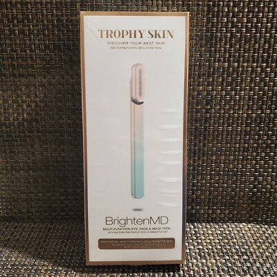 Trophy Skin BrightenMD Eye, Face, Neck Tool. LED Light and Microcurrent ...