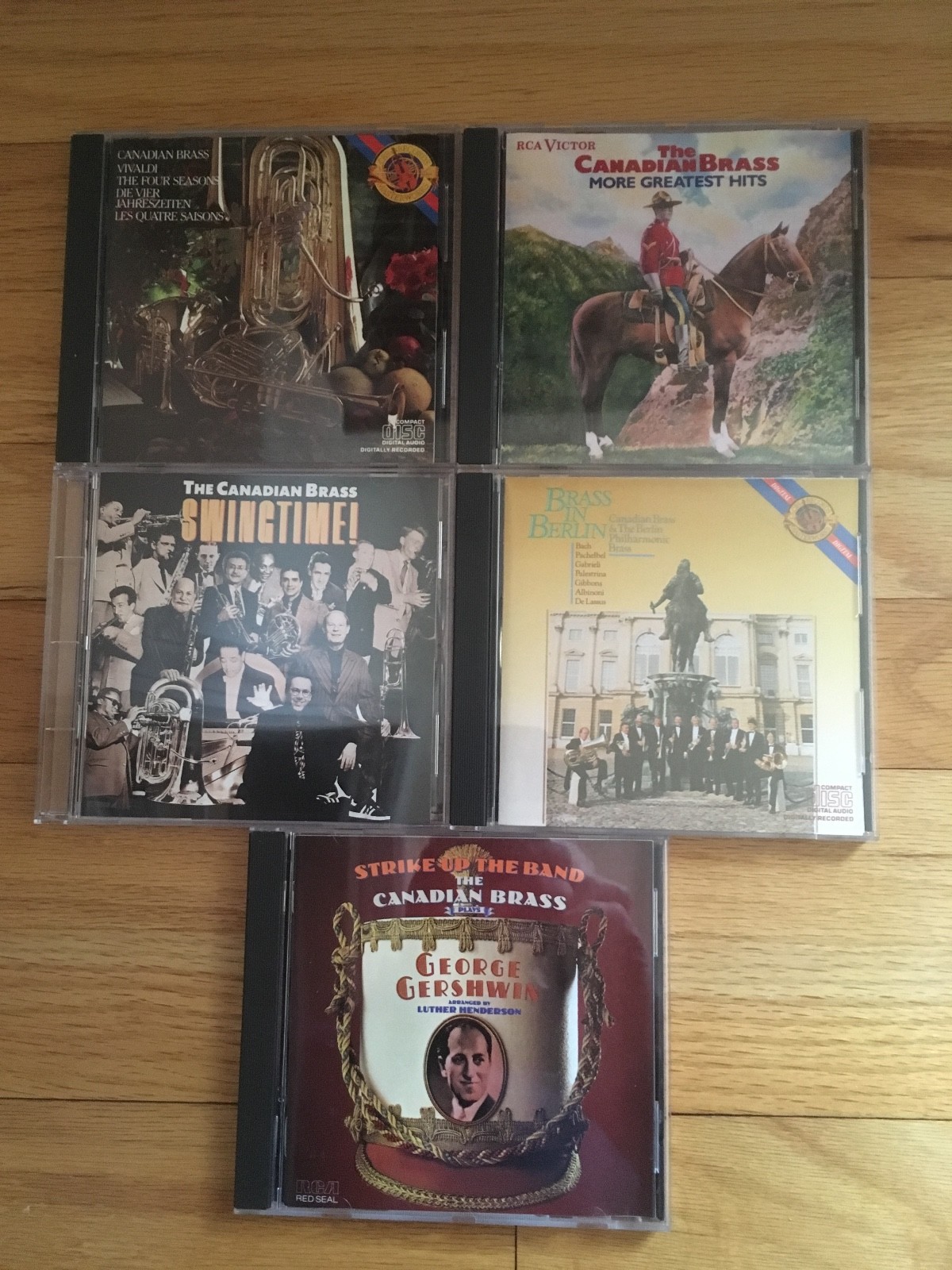 Lot of 7 The Canadian Brass CDs | eBay