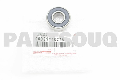 9009910216 Genuine Toyota BEARING(FOR ALTERNATOR ROTOR) 90099-10216 | eBay
