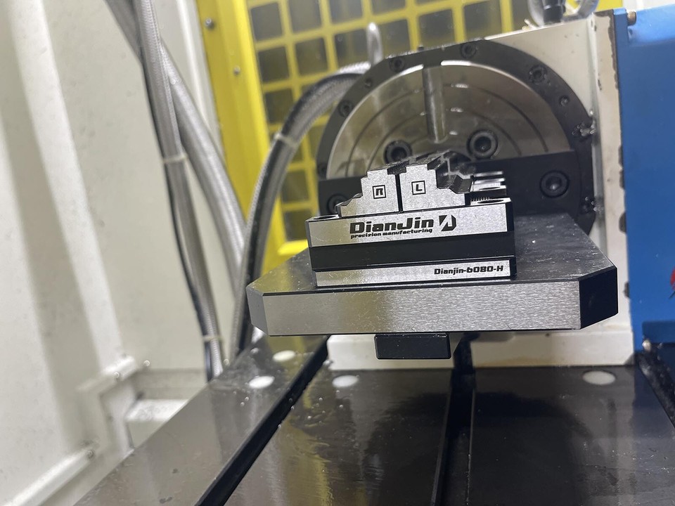 4/5 axis Fixture Self-centering Vise Zero-point Quick-change 4 axis DJ ...